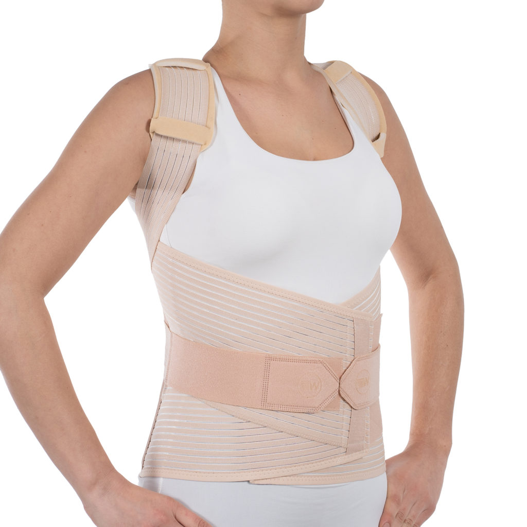 Neoprene Dorsolumbar Corset With Stap | Wingmed Orthopedic Equipments