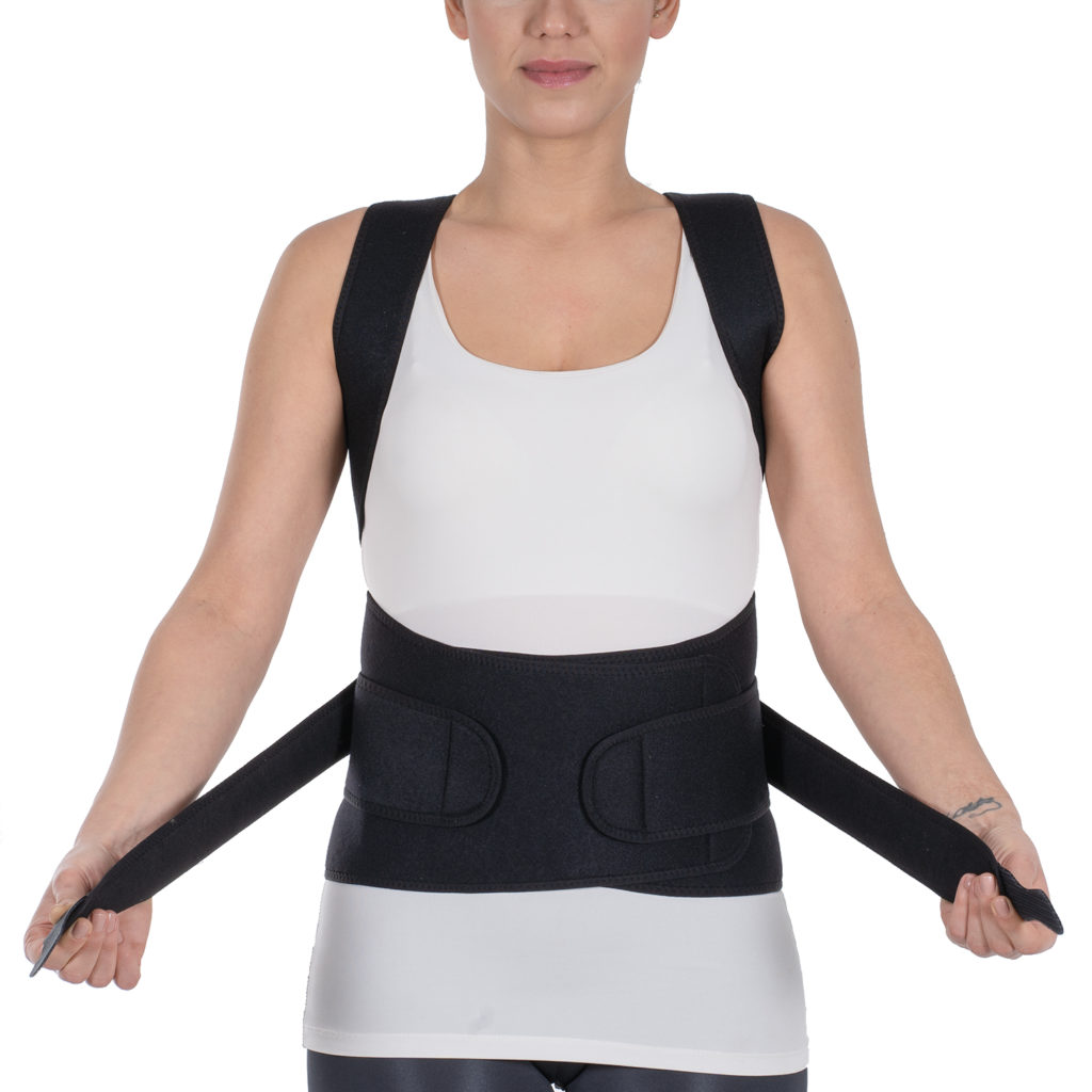 Neoprene Dorsolumbar Corset With Stap | Wingmed Orthopedic Equipments