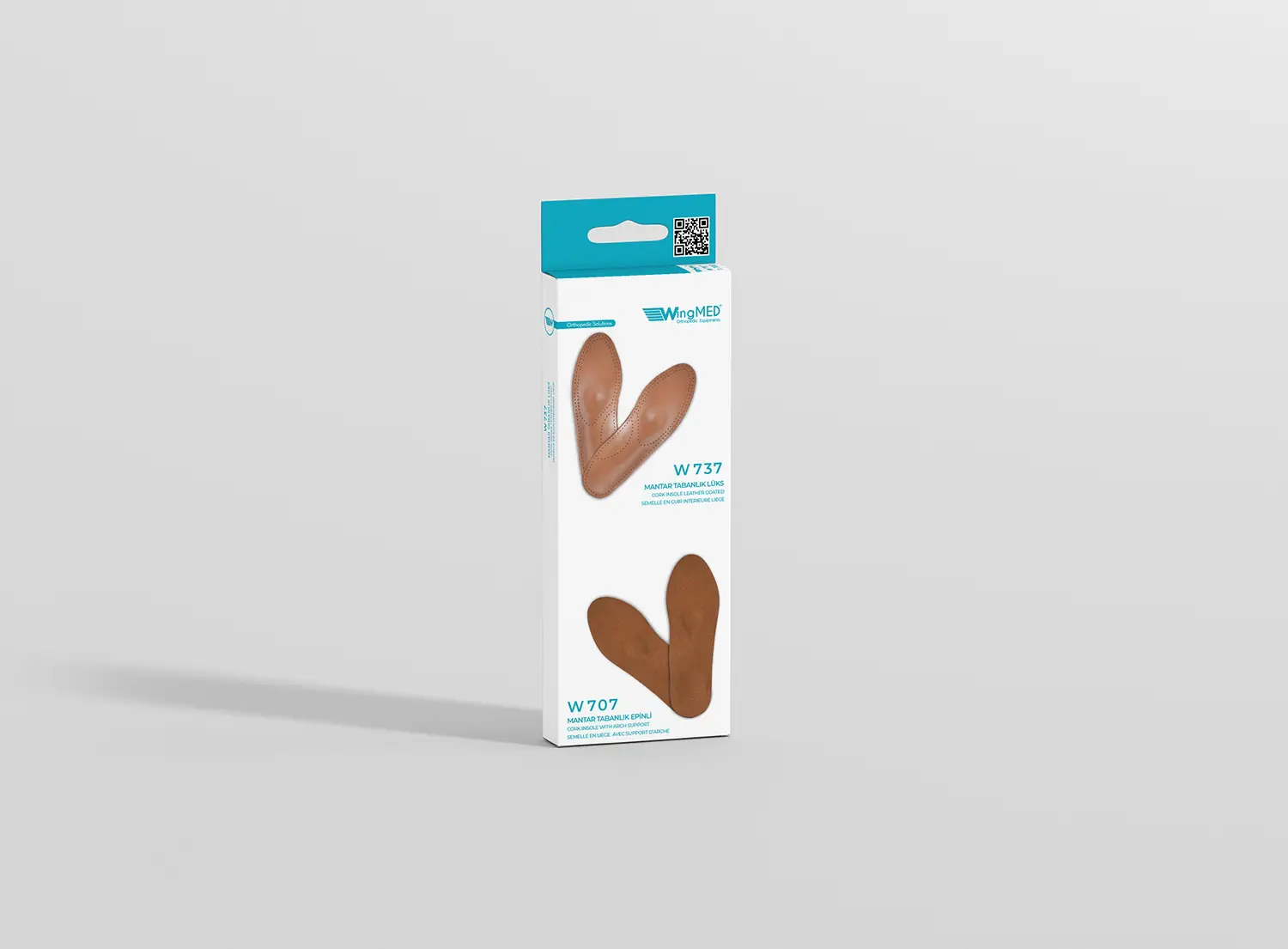 Cork Insole With Epine | Wingmed Orthopedic Equipments